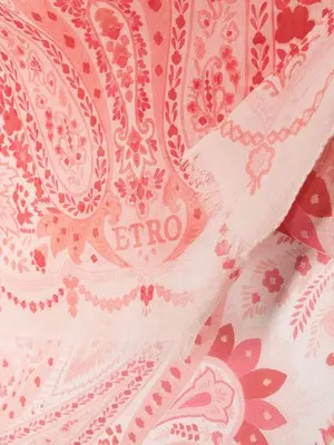 Etro Paisley-print Silk Scarf