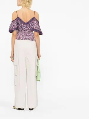 MARANT ETOILE Garuva Floral-print Blouse