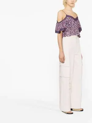 MARANT ETOILE Garuva Floral-print Blouse