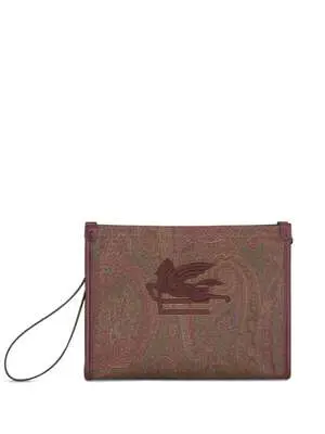 Etro Paisley-print Logo Wallet