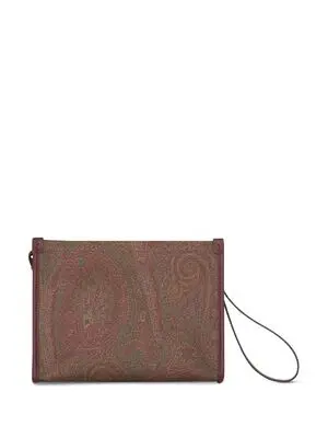 Etro Paisley-print Logo Wallet