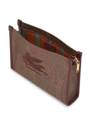 Etro Paisley-print Logo Wallet