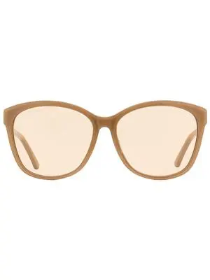 JIMMY CHOO Lidie Butterfly Sunglasses - Neutrals