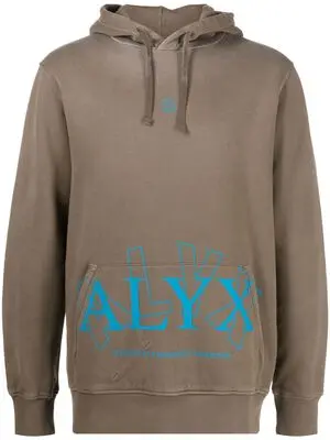 1017 Alyx 9sm Logo-print Pullover Hoodie