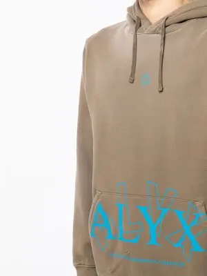 1017 Alyx 9sm Logo-print Pullover Hoodie