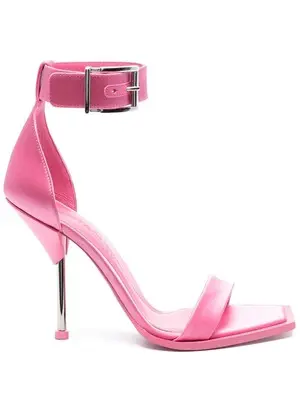 Alexander McQueen 110mm Satin-finish Sandals