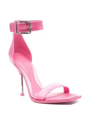 Alexander McQueen 110mm Satin-finish Sandals