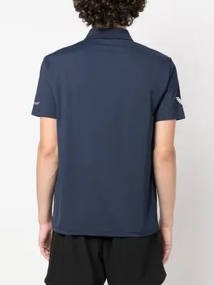 EA7 Logo-print Polo Shirt