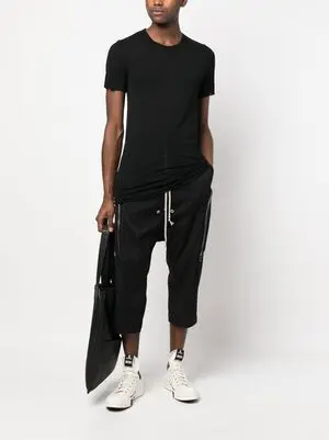 Rick Owens Cropped Drawstring Trousers