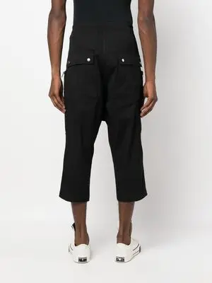 Rick Owens Cropped Drawstring Trousers