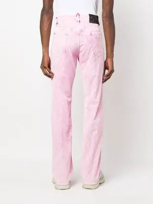 Dsquared2 Tie-dye Corduroy Trousers