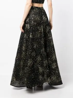 BAMBAH Sequin-embellished Maxi Skirt