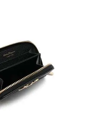 FERRAGAMO Gancini Card Holder - Black