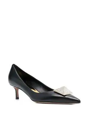 Valentino Garavani One Stud 40mm Leather Pumps