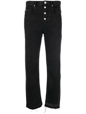 MARANT ETOILE Belden Straight-leg Jeans - Black