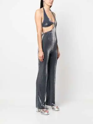 ROTATE BY BIRGER CHRISTENSEN Halterneck Jumpsuit