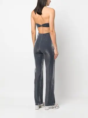 ROTATE BY BIRGER CHRISTENSEN Halterneck Jumpsuit