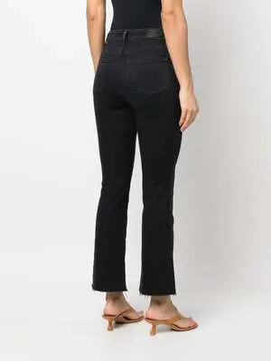 Paige Mid-rise Cropped Jeans