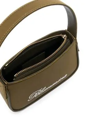 Blumarine Rhinestone-embellished Mini Bag - Green