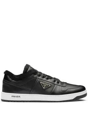 Prada Downtown Low-top Leather Sneakers