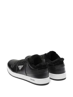 Prada Downtown Low-top Leather Sneakers