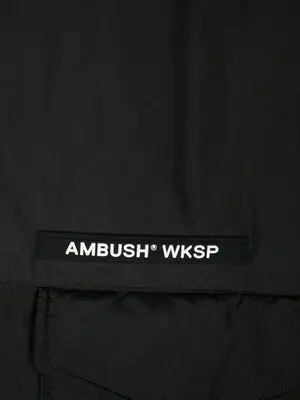 AMBUSH Logo-print Padded Scarf