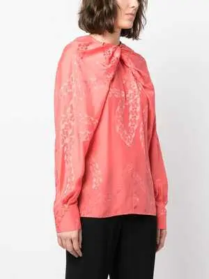 Stella McCartney Chain-link Print Blouse