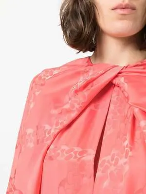 Stella McCartney Chain-link Print Blouse
