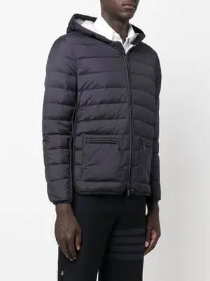 Thom Browne Zip-front Padded Jacket - Blue
