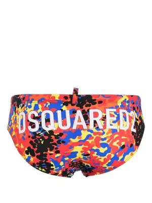 Dsquared2 Graphic Print Swim Trunks