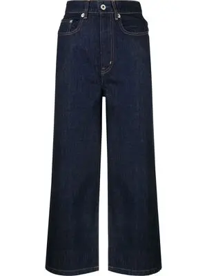 Kenzo Contrast Stitching Bottoms For Women