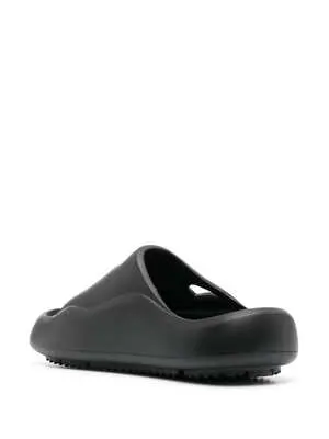 Off-White Meteor Rubber Pool Slides - Black