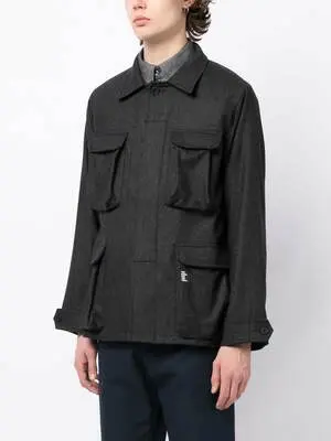 THE POWER FOR THE PEOPLE Long-sleeve Cargo Jacket