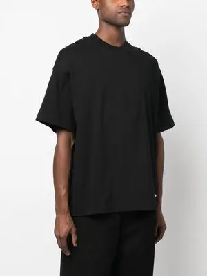 Carhartt Work In Progress Link Script Organic Cotton T-shirt - Black