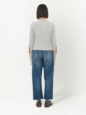 MAISON MARGIELA Cut-out Ribbed Jumper