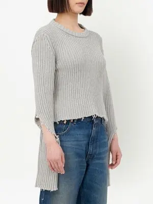 MAISON MARGIELA Cut-out Ribbed Jumper