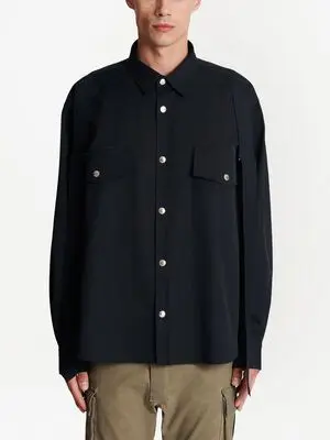 Balmain Chest Flap-pocket Detail Shirt