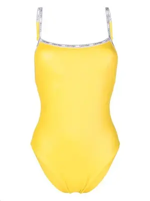 Calvin Klein Print Strap Swimsuit