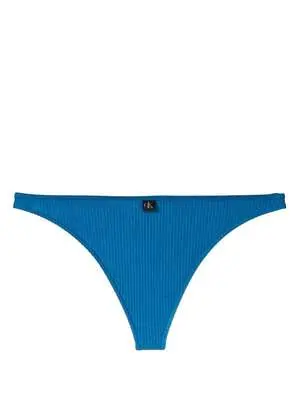 Calvin Klein Ribbed-detail Bikini Bottoms