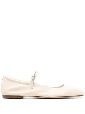 AeydĒ Mary Jane Leather Ballerinas