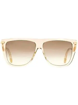 JIMMY CHOO Suvi Browline Sunglasses - Neutrals