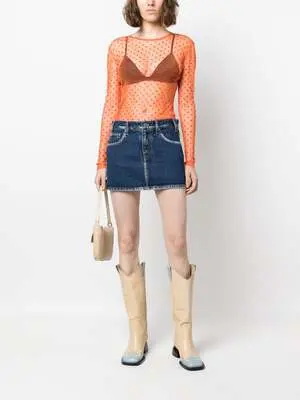 SIEDRES Crystal-embellished Blouse