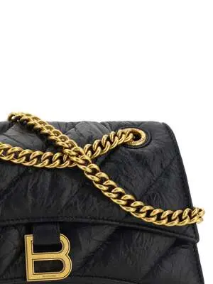 Balenciaga Hourglass S Quilted Shoulder Bag