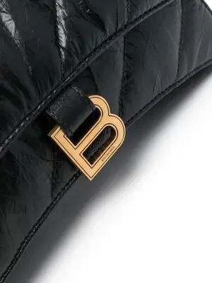 Balenciaga Hourglass S Quilted Shoulder Bag