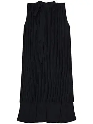 MAISON MARGIELA Layered Sleeveless Dress - Black
