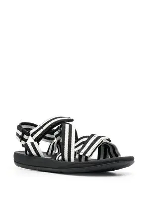 Camper Match Striped Sandals