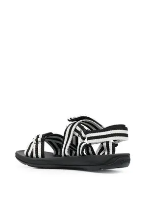 Camper Match Striped Sandals
