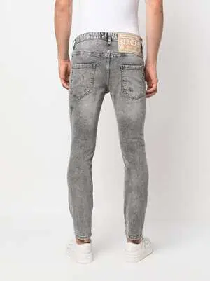 Philipp Plein Distressed Skinny-cut Jeans