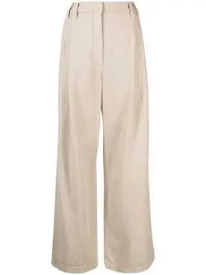 Brunello Cucinelli Pleated Detail Wide-leg Trousers