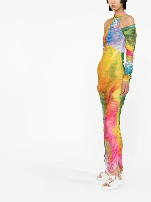 ALEMAIS Irving Mesh Dress